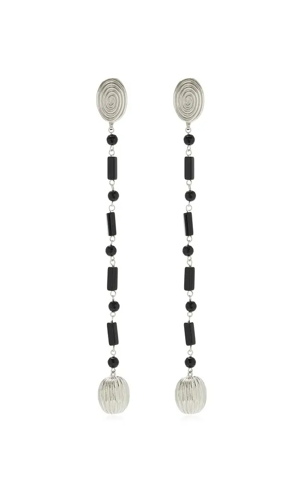Juju Vera Nani Sterling Earrings - Black