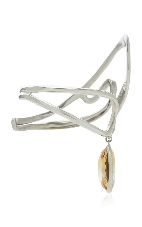 Juju Vera Lula Sterling Citrine Cuff