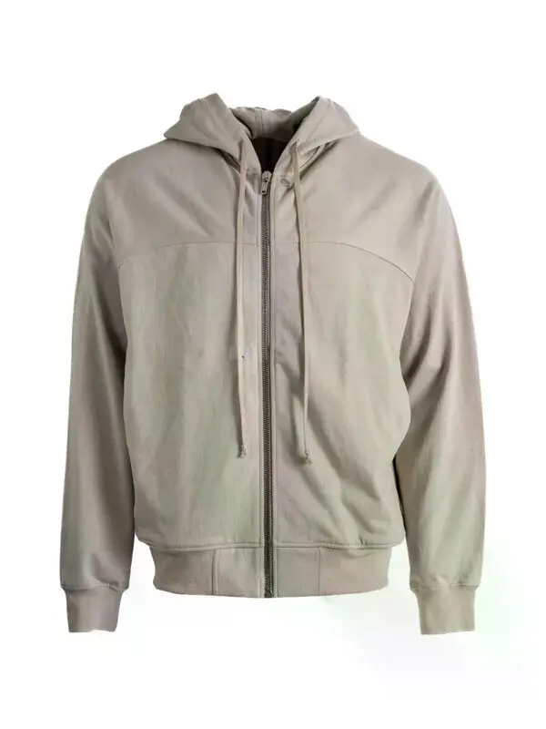 Rick Owens Zip-up Hoodie - Neutrals