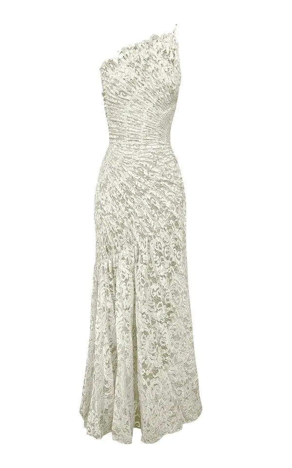 GEORGIA HARDINGE Utopia Lace Maxi Dress - Ivory