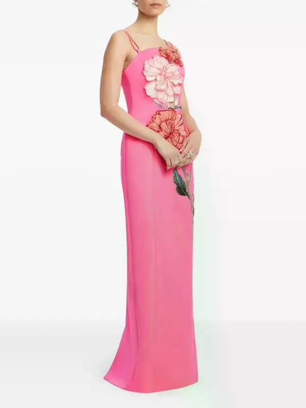 LEO LIN Arianna Floral Maxi Dress - Pink