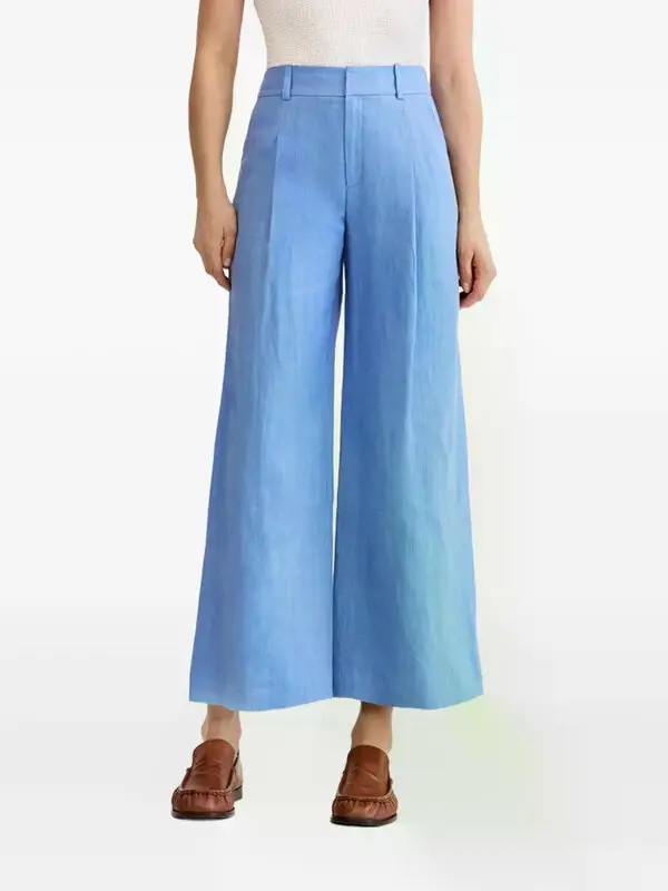 Smythe Cropped Flared Trousers