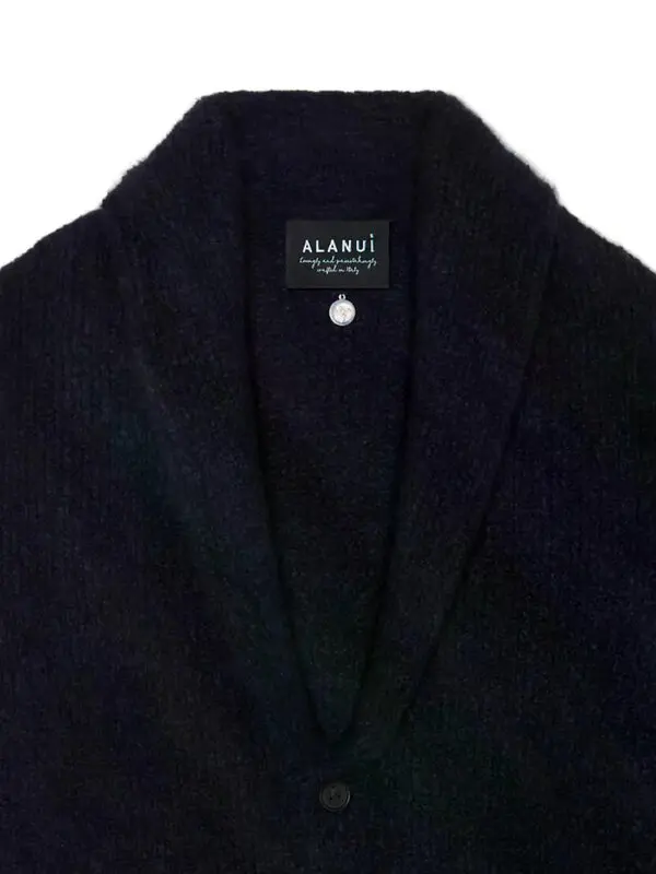 Alanui Patch Pocket Button Cardigan - Blue