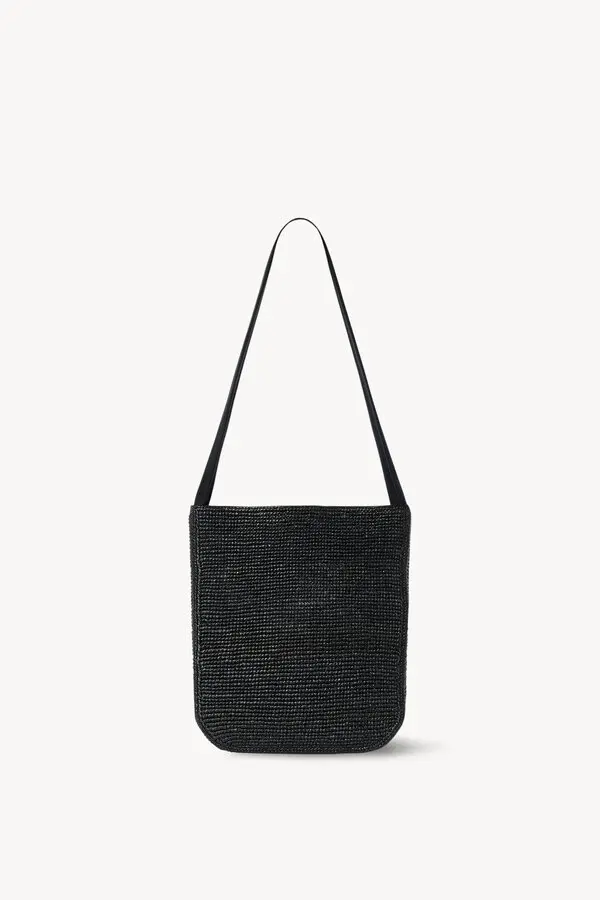 THE ROW Lori Raffia Shoulder Bag