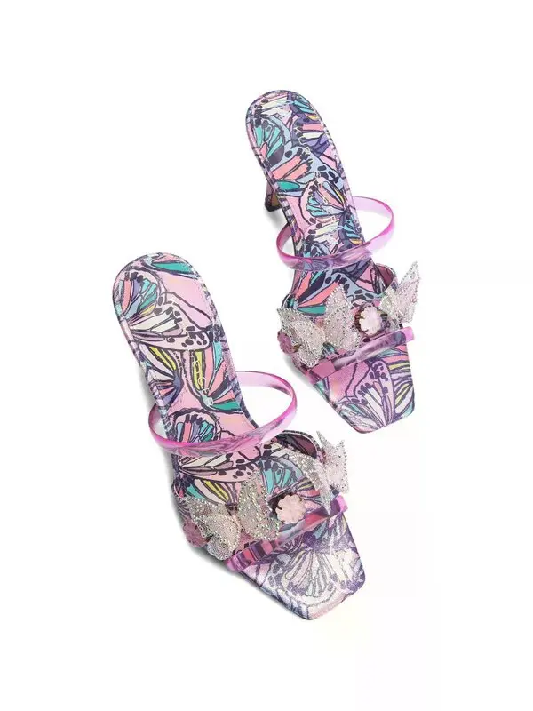Kurt Geiger Embellished Butterfly Sandals