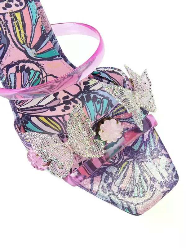 Kurt Geiger Embellished Butterfly Sandals