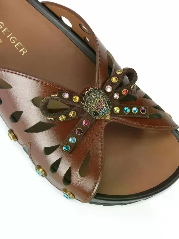Kurt Geiger Boho Butterfly Flat Sandals