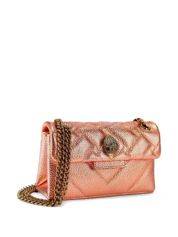 Kurt Geiger Kensington Shoulder Bag With Eagle Motif - Orange