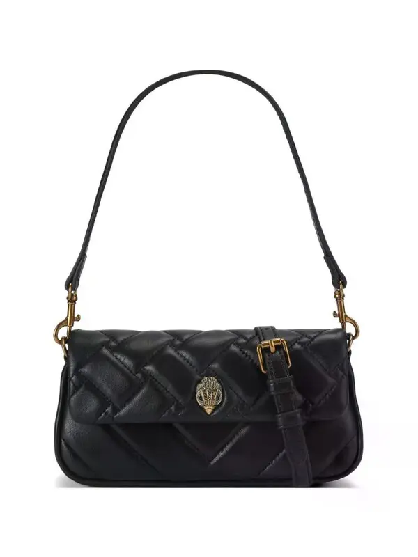 Kurt Geiger Quilted Pickle Shoulder Bag - Black