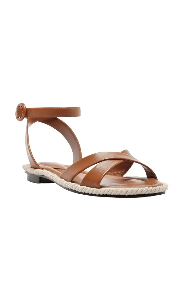 ALEXANDRE BIRMAN Elle Leather Sandals