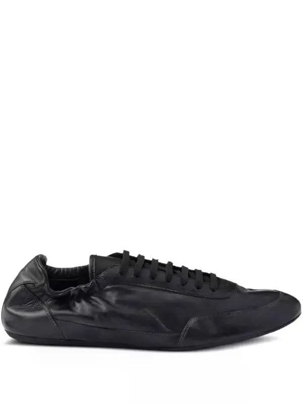 Prada Collapse Leather Sneakers