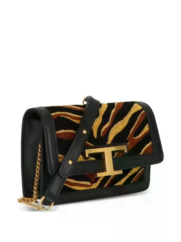 TOD'S Animal-print Shoulder Bag