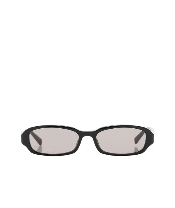Saint Laurent Erin Oval-frame Sunglasses - Black