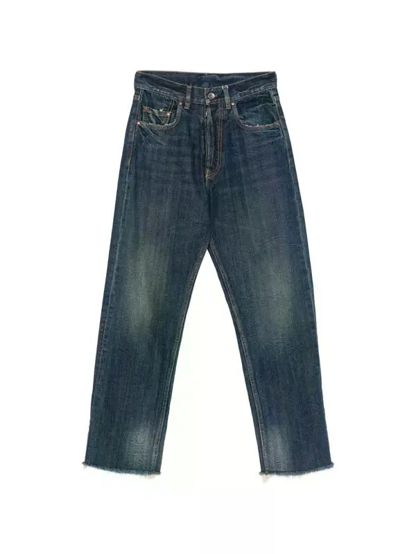 MAISON MARGIELA Five-pockets Button-fastening Jeans - Blue
