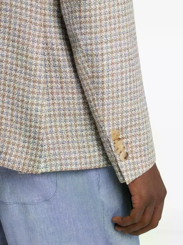 Etro Single-breasted Blazer - Neutrals