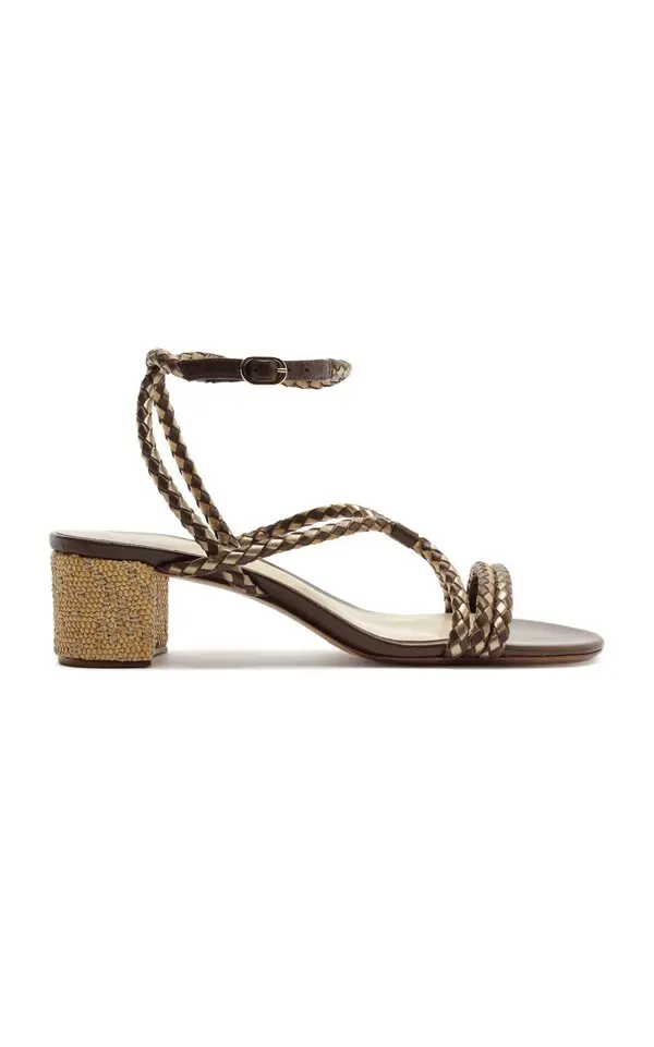 ALEXANDRE BIRMAN Elba Leather Sandals - Multi
