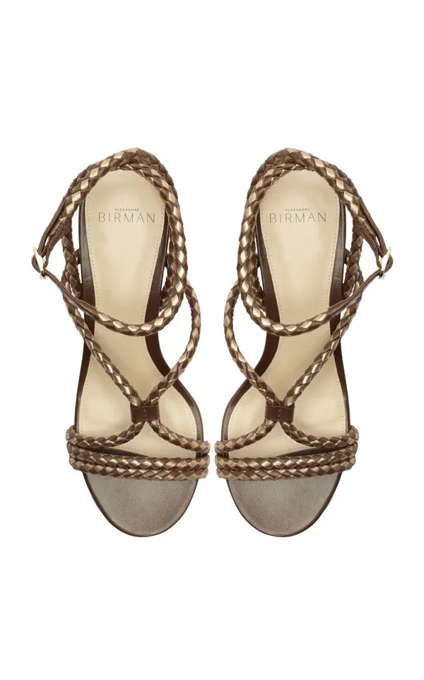 ALEXANDRE BIRMAN Elba Leather Sandals