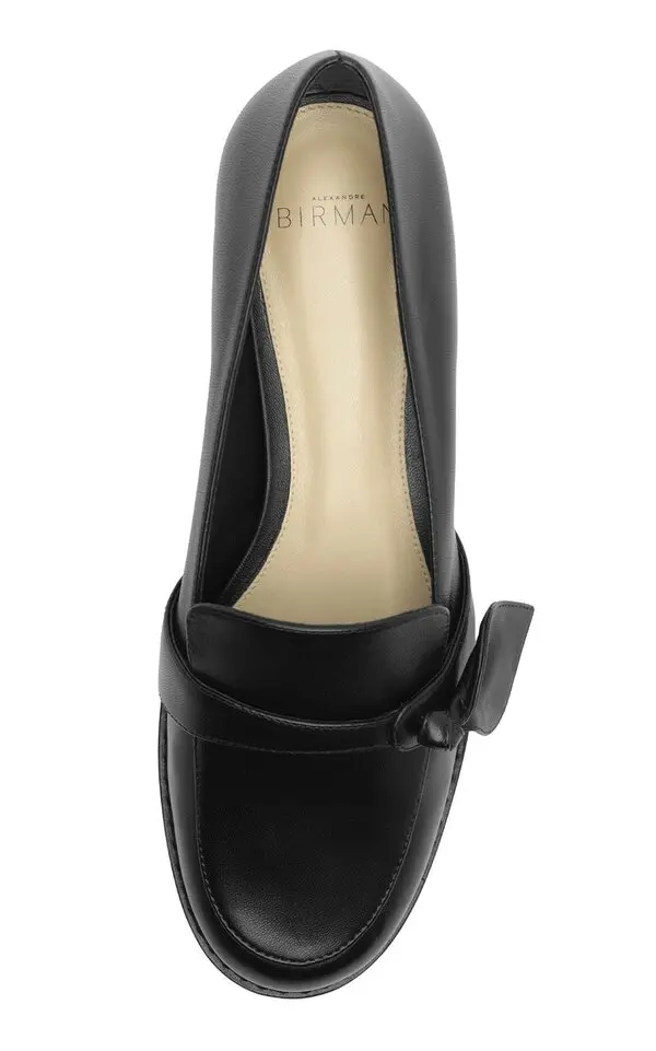 ALEXANDRE BIRMAN Magnolia Leather Loafers