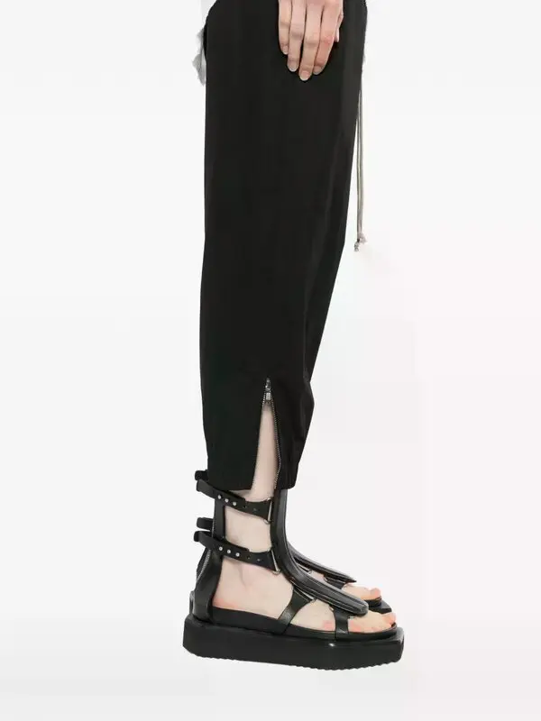 Rick Owens Drawstring Cropped Trousers