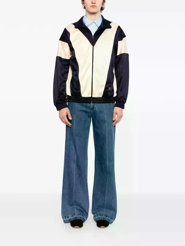 Valentino Garavani Logo-patched Zip-up Sweatshirt