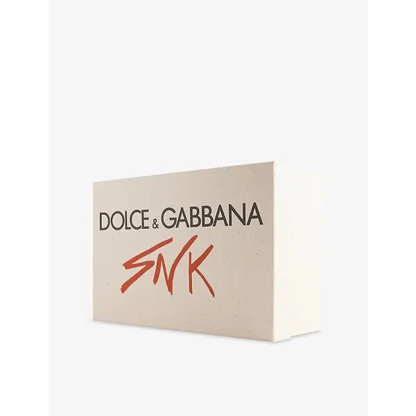 Dolce & Gabbana Portofino 2.0 Leather Low-top Trainers - Black