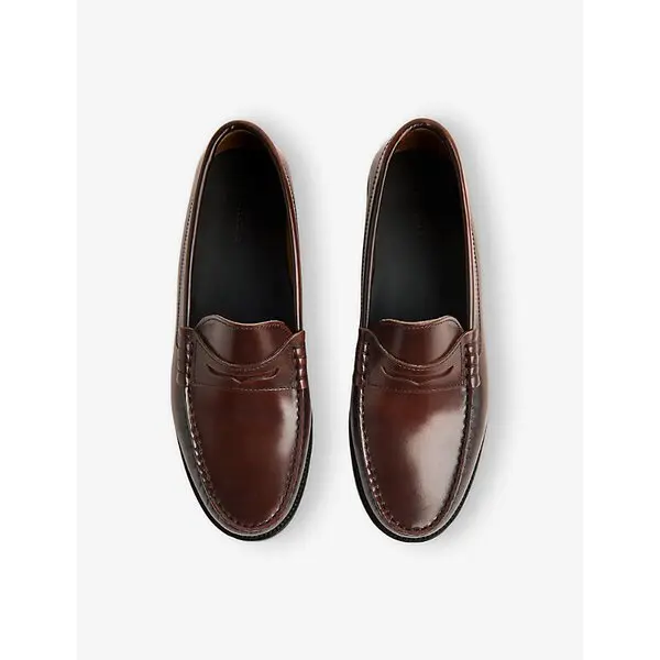 Whistles Manny Leather Loafers