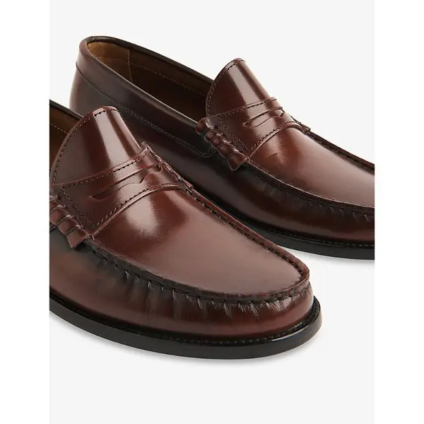 Whistles Manny Leather Loafers