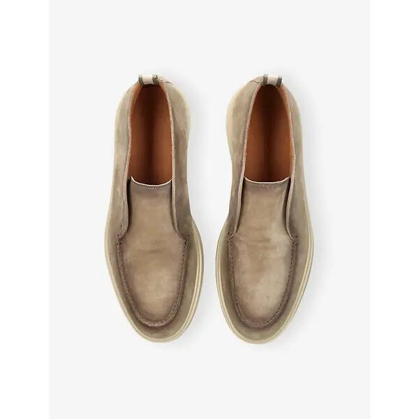 Officine Creative Bones Suede Desert Boots