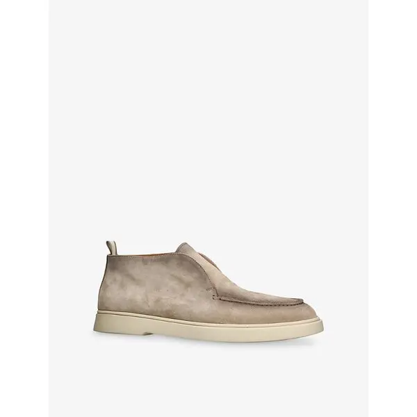 Officine Creative Bones Suede Desert Boots
