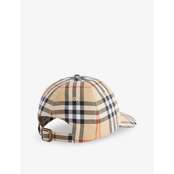Burberry Classic Checked Cotton Cap