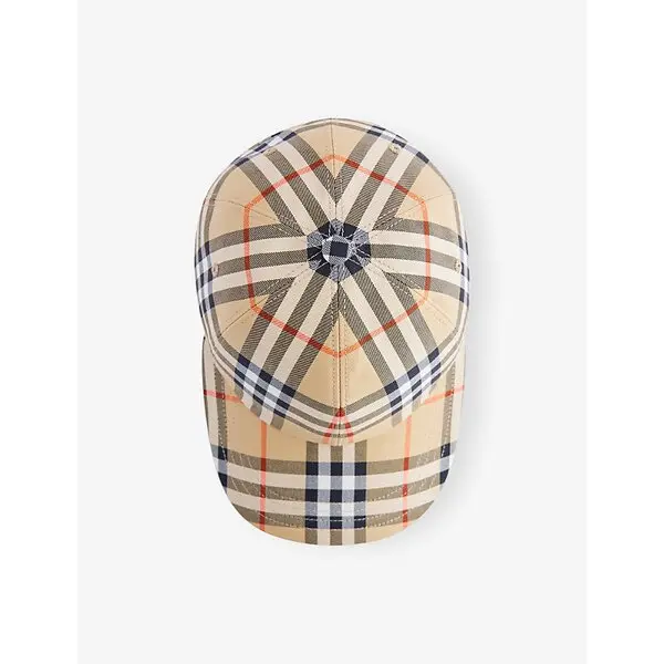Burberry Classic Checked Cotton Cap