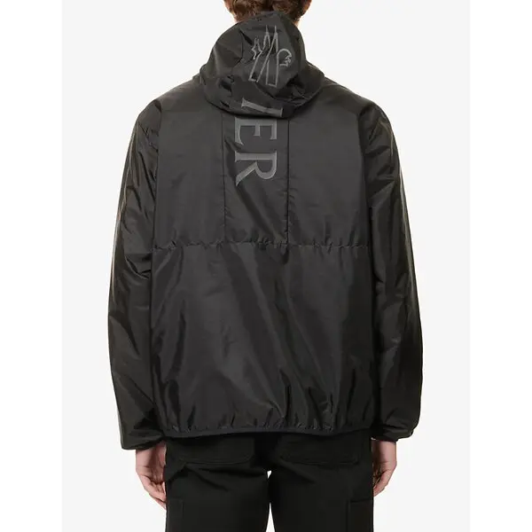 Moncler Granier Logo-print Hooded Shell Jacket