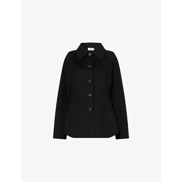 ROHE FRAMES Sculptural Double-faced Wool Jacket