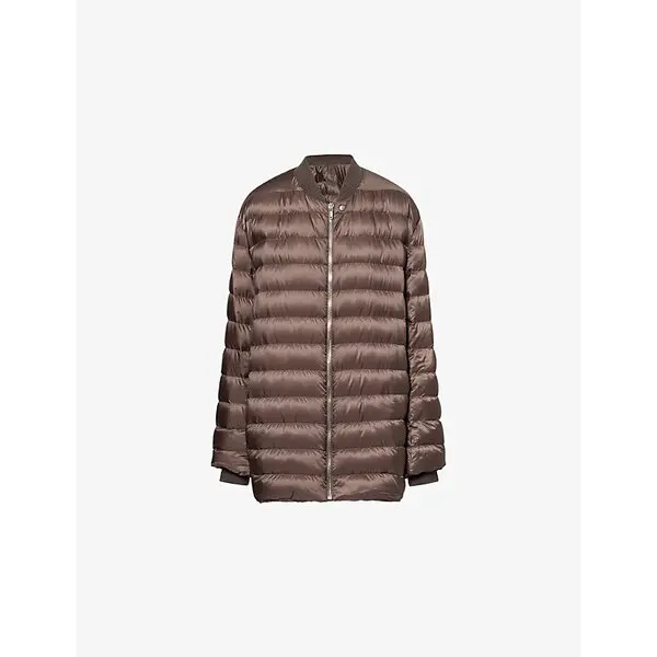 RICK OWENS X MONCLER Moncler X Rick Owens Padded Shell-down Flight Parka Jacket - Dark Dust