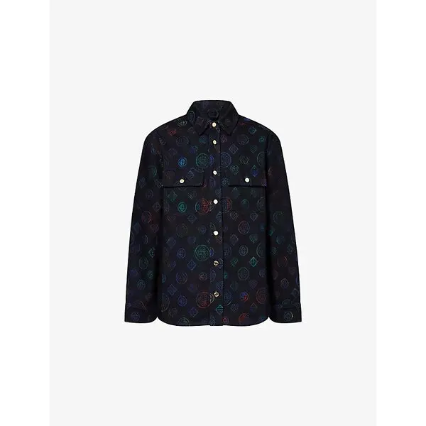 Casablanca Heatmap Denim Shirt - Multi