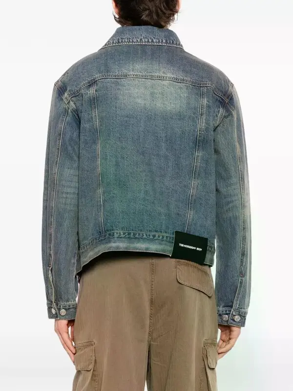 Andersson Bell Asymmetric-layered Denim Jacket