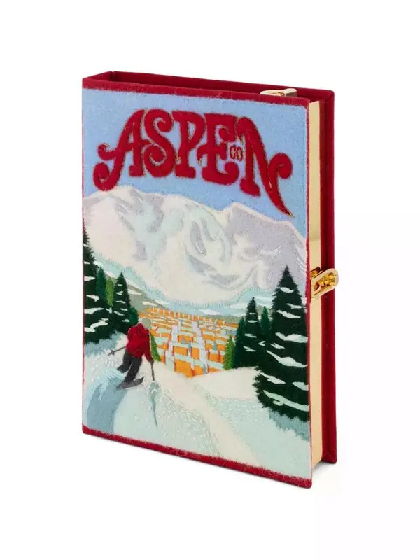 OLYMPIA LE-TAN Aspen Embroidered Clutch