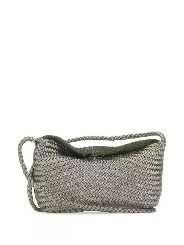 Dragon Diffusion Corsina Interwoven Shoulder Bag - Grey