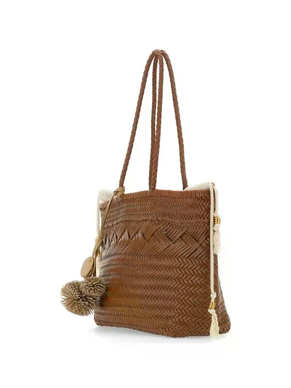 GIANNI CHIARINI Paloma Woven Shoulder Bag