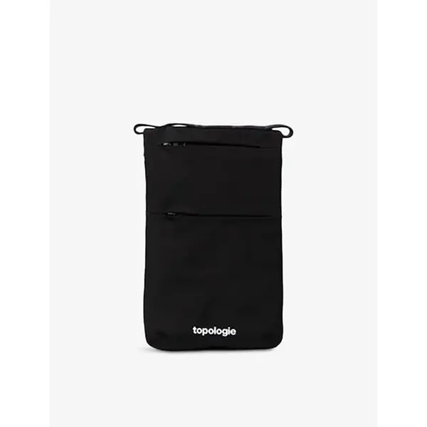 TOPOLOGIE Woven Phone Bag - Black