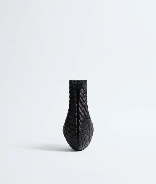 Bottega Veneta Baby Padded Intrecciato Top Handle Bag - Black