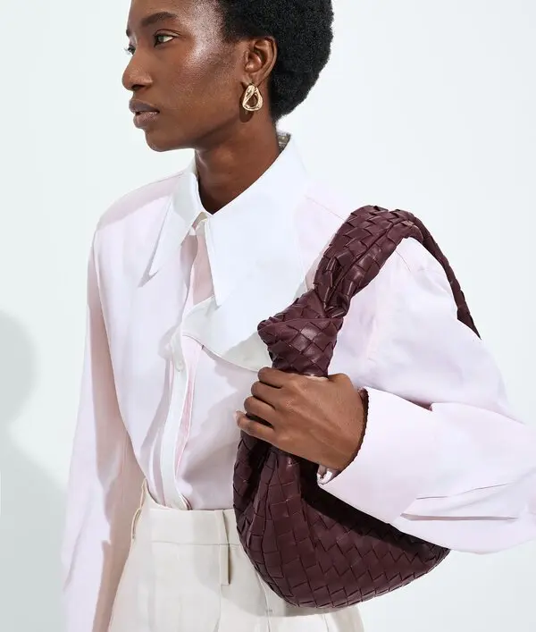 Bottega Veneta Intrecciato Leather Jodie Shoulder Bag