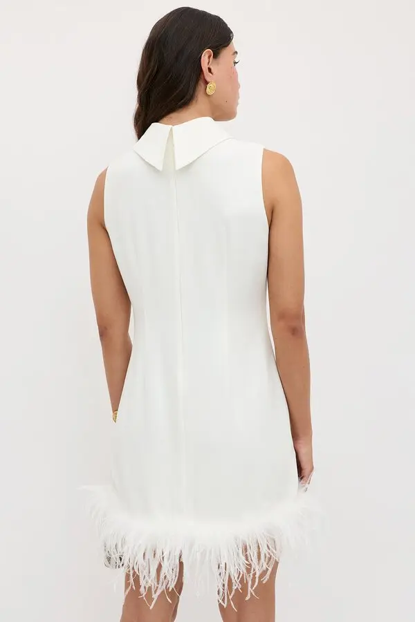 Rixo Candice Satin Back Silk Crepe Mini Dress