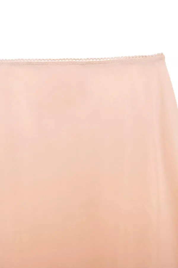 Rixo Mini Slip Skirt Shell Slip Skirt Regular