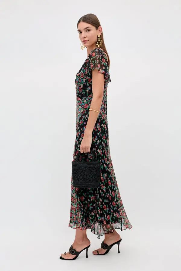 Rixo Jeannie Bexley Floral Dress
