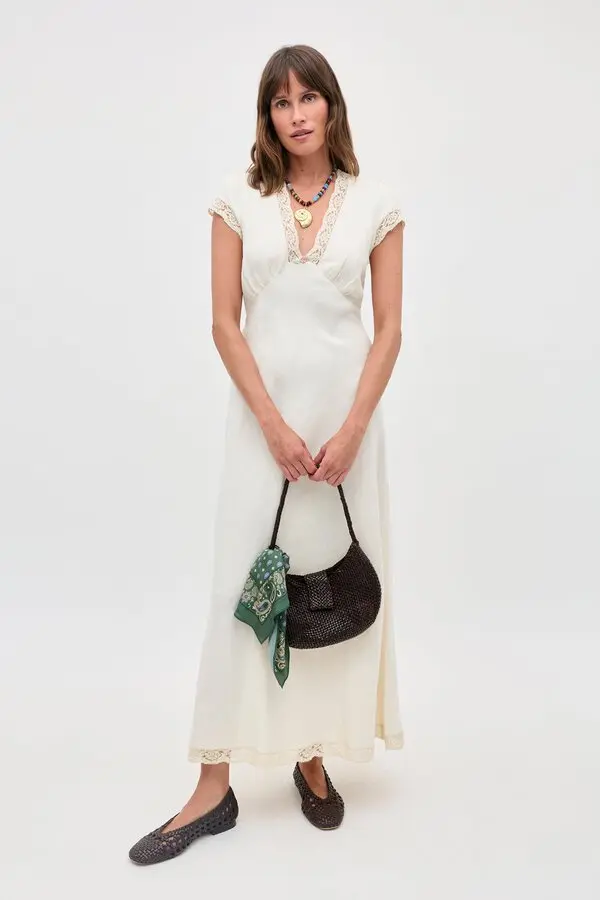 Rixo Clarice Regular Midi Dress