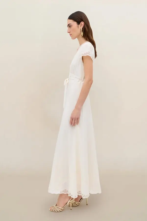 Rixo Marlice Pearl Midi Dress