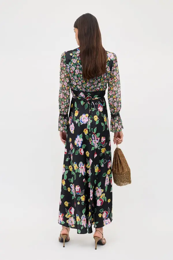 Rixo Arlena Kimmie Mix Dress