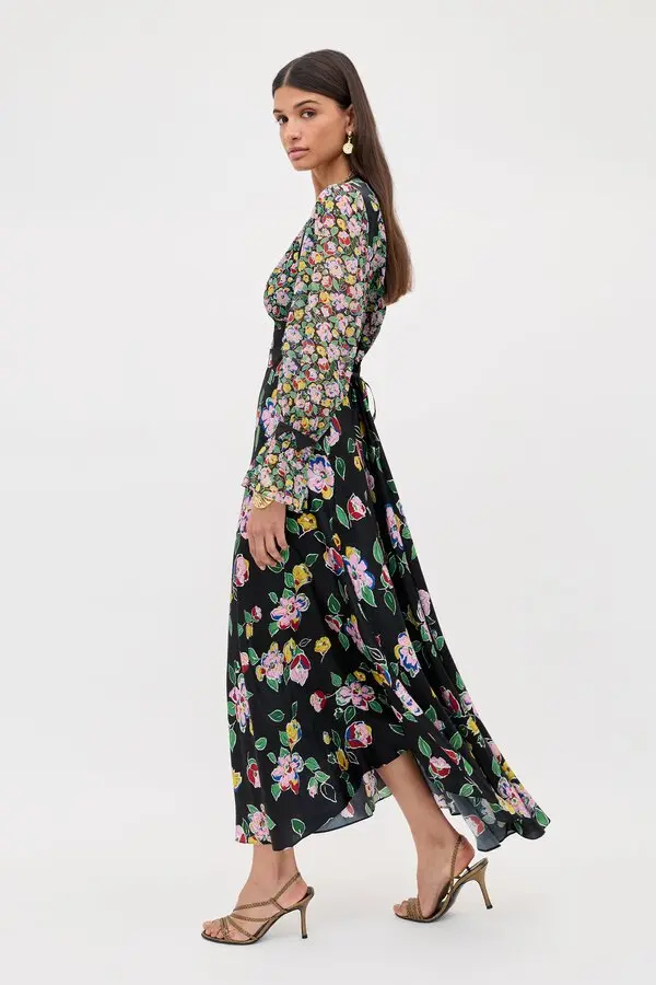 Rixo Arlena Kimmie Mix Dress