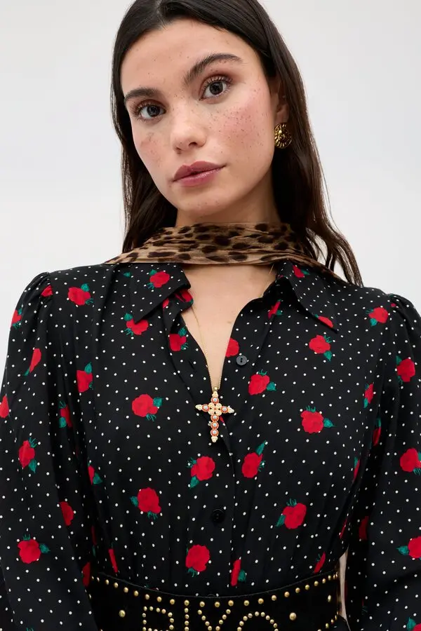 Rixo Izzy Rose Spot Regular